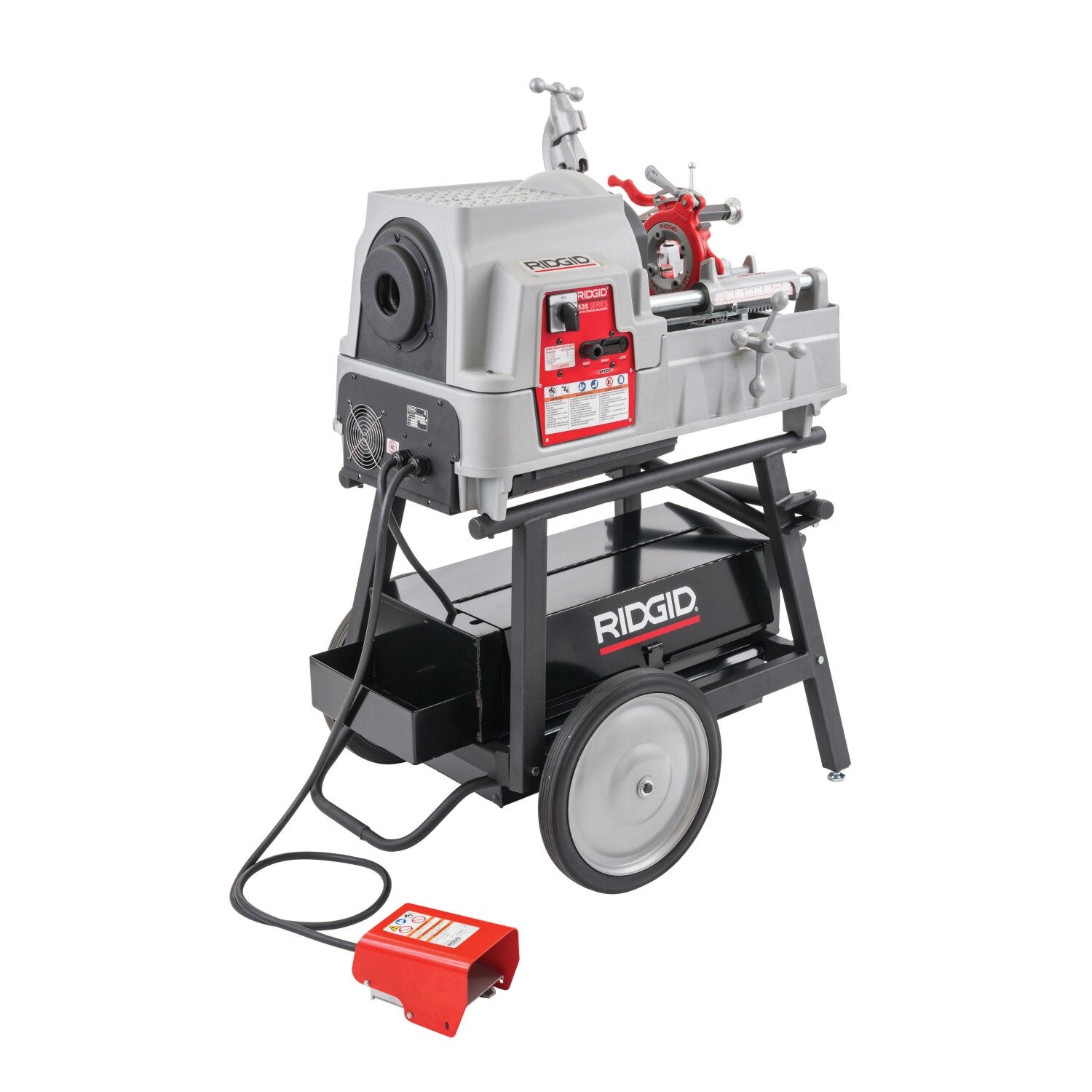 Ridgid 84097 1/2" - 2" NPT Automatic Chuck Machine – Haus of Tools