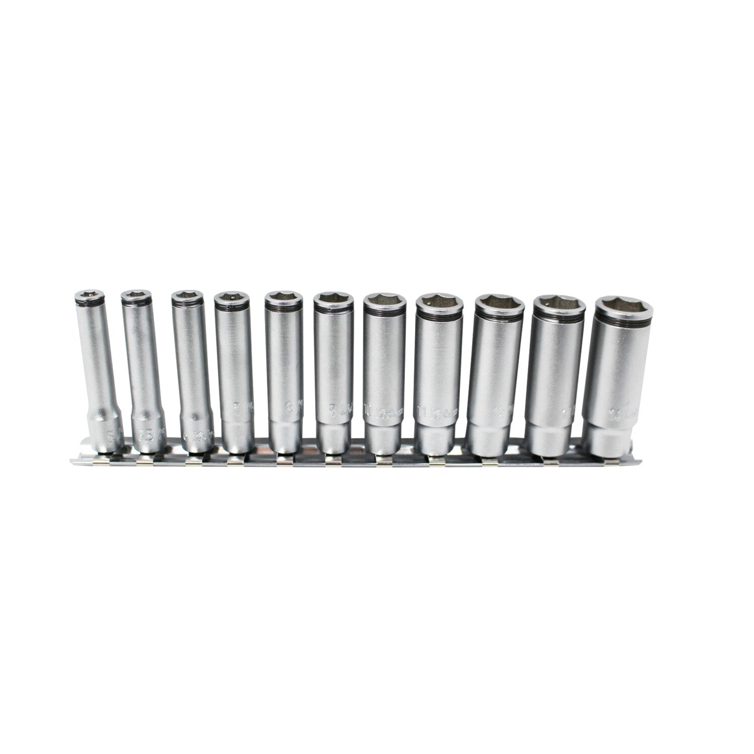 Ko-ken RS2350M/11 1/4 Sq. Dr. Deep NUT Grip Socket Set, 5-14mm - 11 pi ...