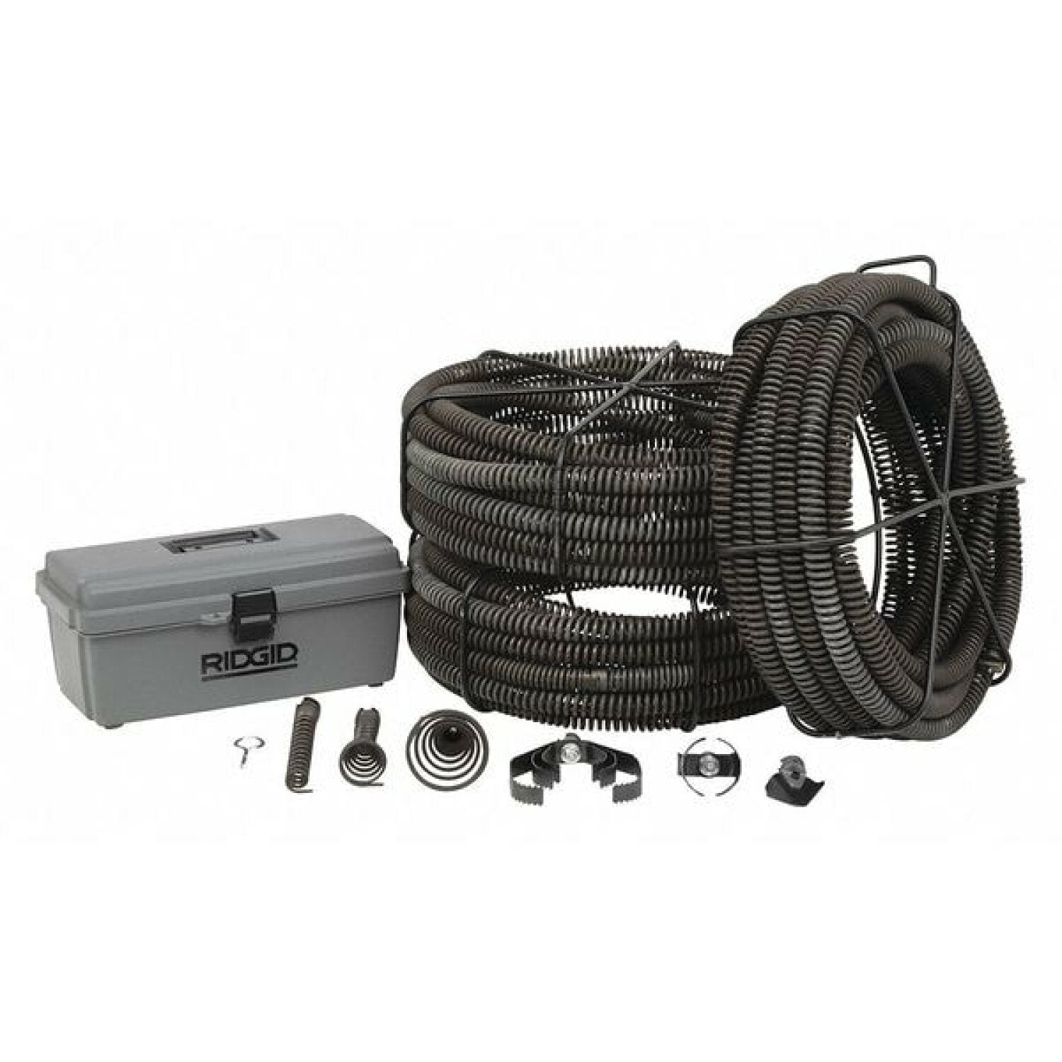 Ridgid 48467 C-11 1 1/4" Cable Combination Kit with Three Carriers and ...