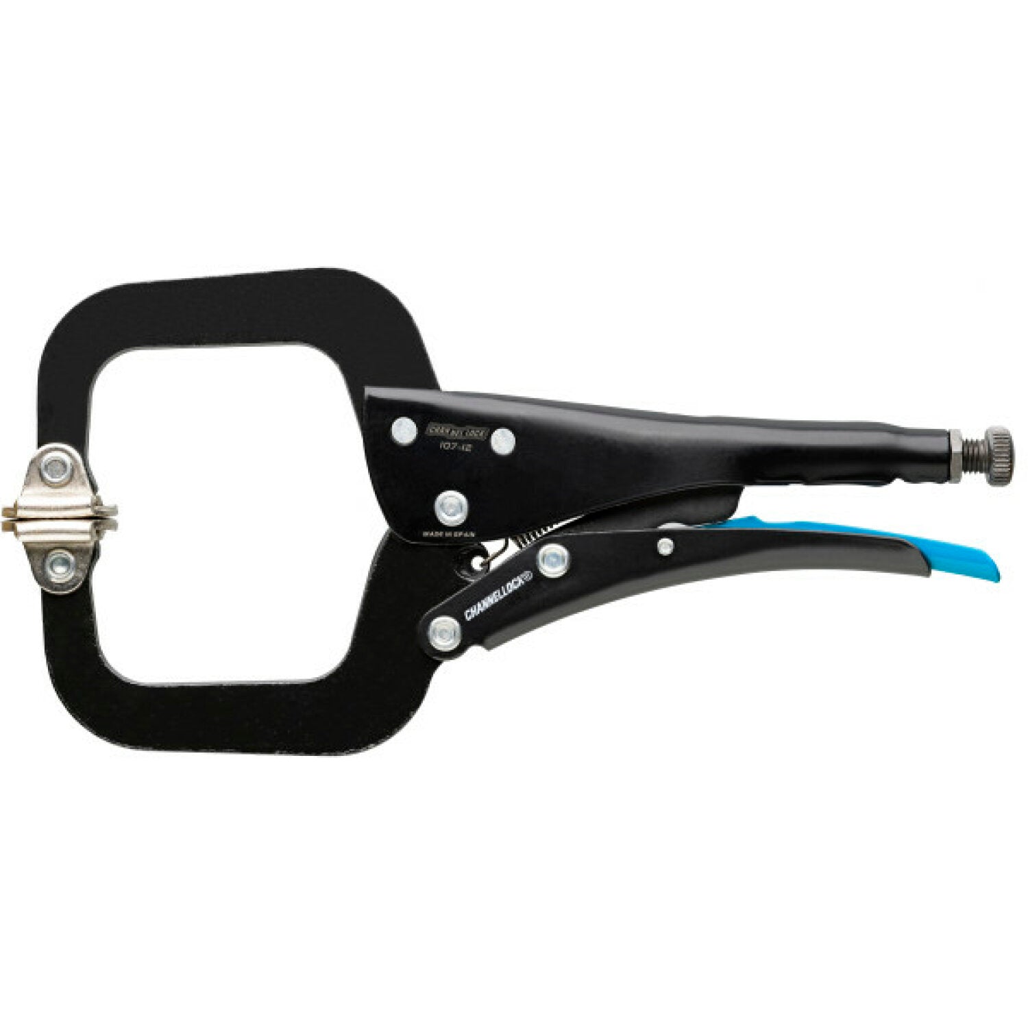 Channellock 107-12 12-inch C-Clamp Locking Pliers w/ Swivel Pads – Haus ...