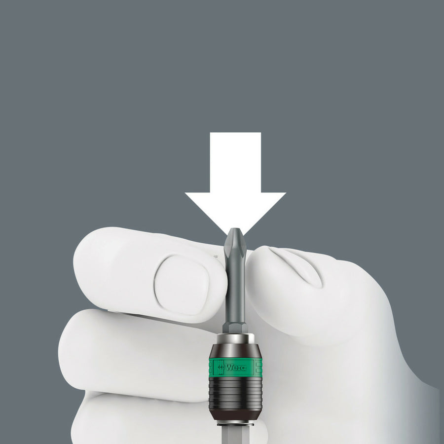 Wera 05051462001 816 R Bitholding Screwdriver with Rapidaptor Quick ...