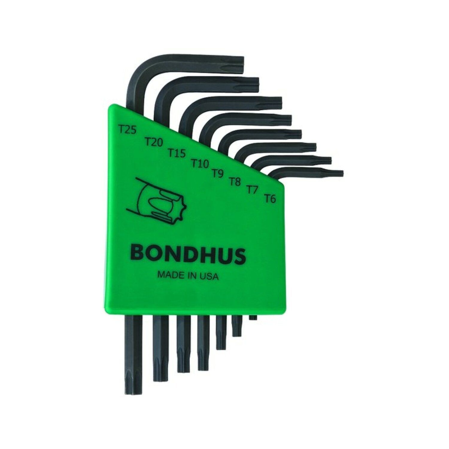 Bondhus 31732 Set 8 Torx L-wrenches Short Length Sizes T6-T25 – Haus of ...