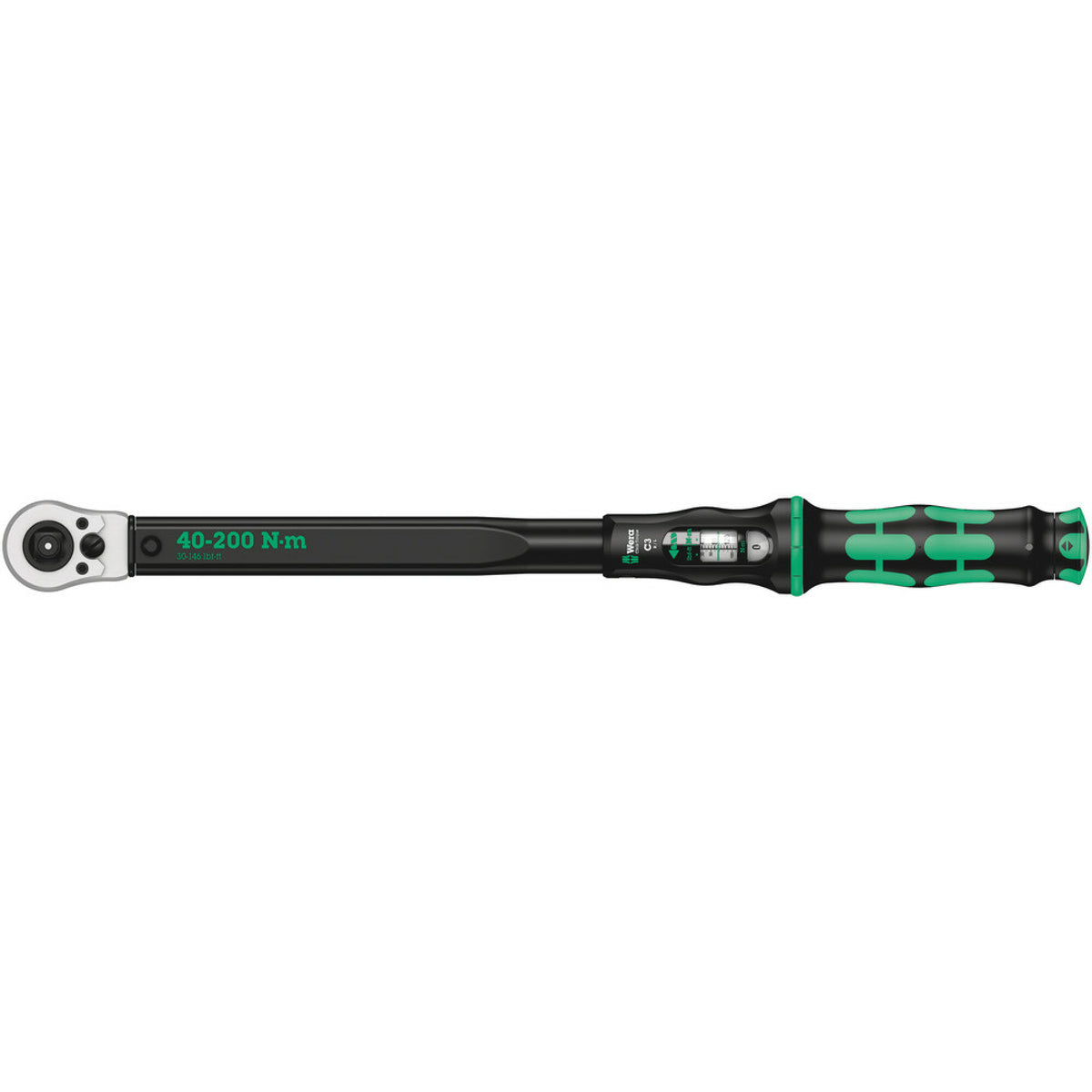 Wera Click-Torque C 3 Push R/L adjustable torque wrench for clockwise ...
