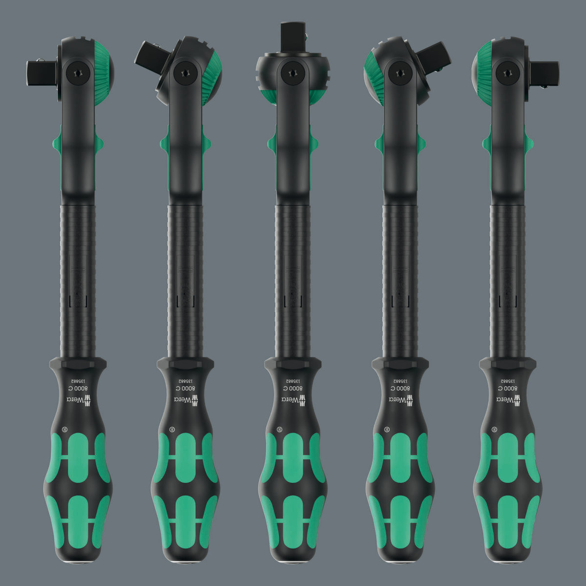 Wera 8000 C Black Edition Zyklop Speed Ratchet with 1/2" Drive – Haus ...