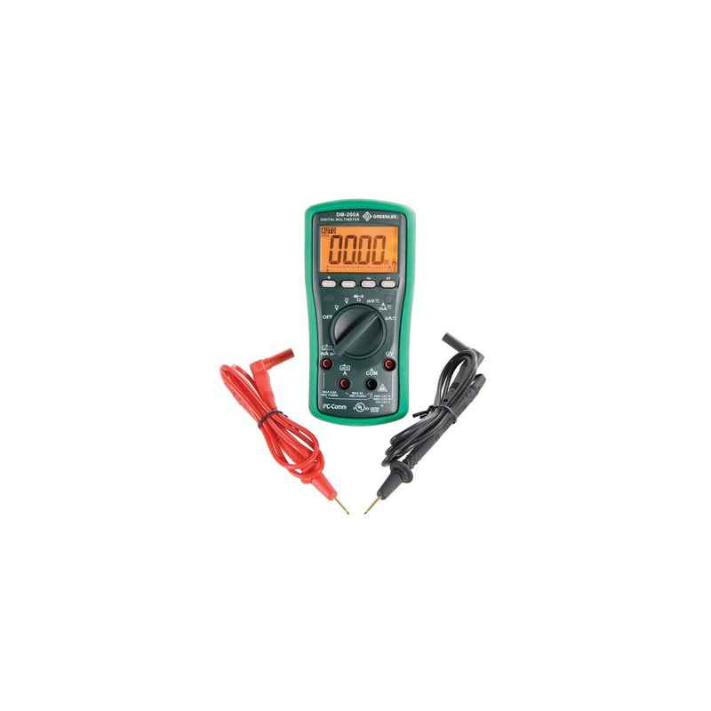 Greenlee DM-200A Digital Multimeter – Haus of Tools