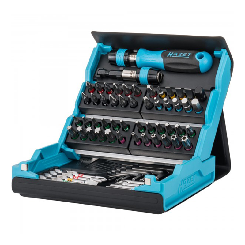 Hazet 2200SC-1 SmartCase Screwdriver Bit Set with Handle, 69 Pc. – Haus ...