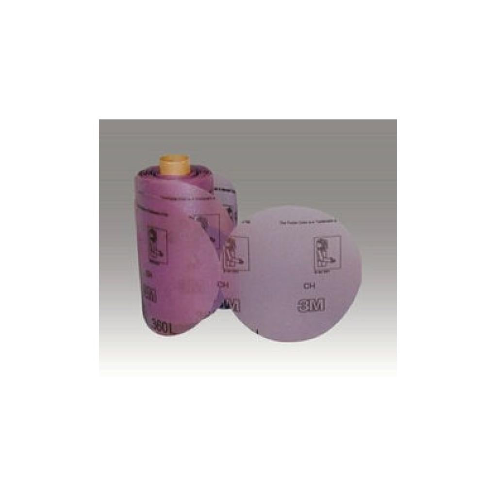 3M Stikit Film Disc Roll 360L, P600, 5 in x NH, Die 500X, 125 Discs/Ro ...