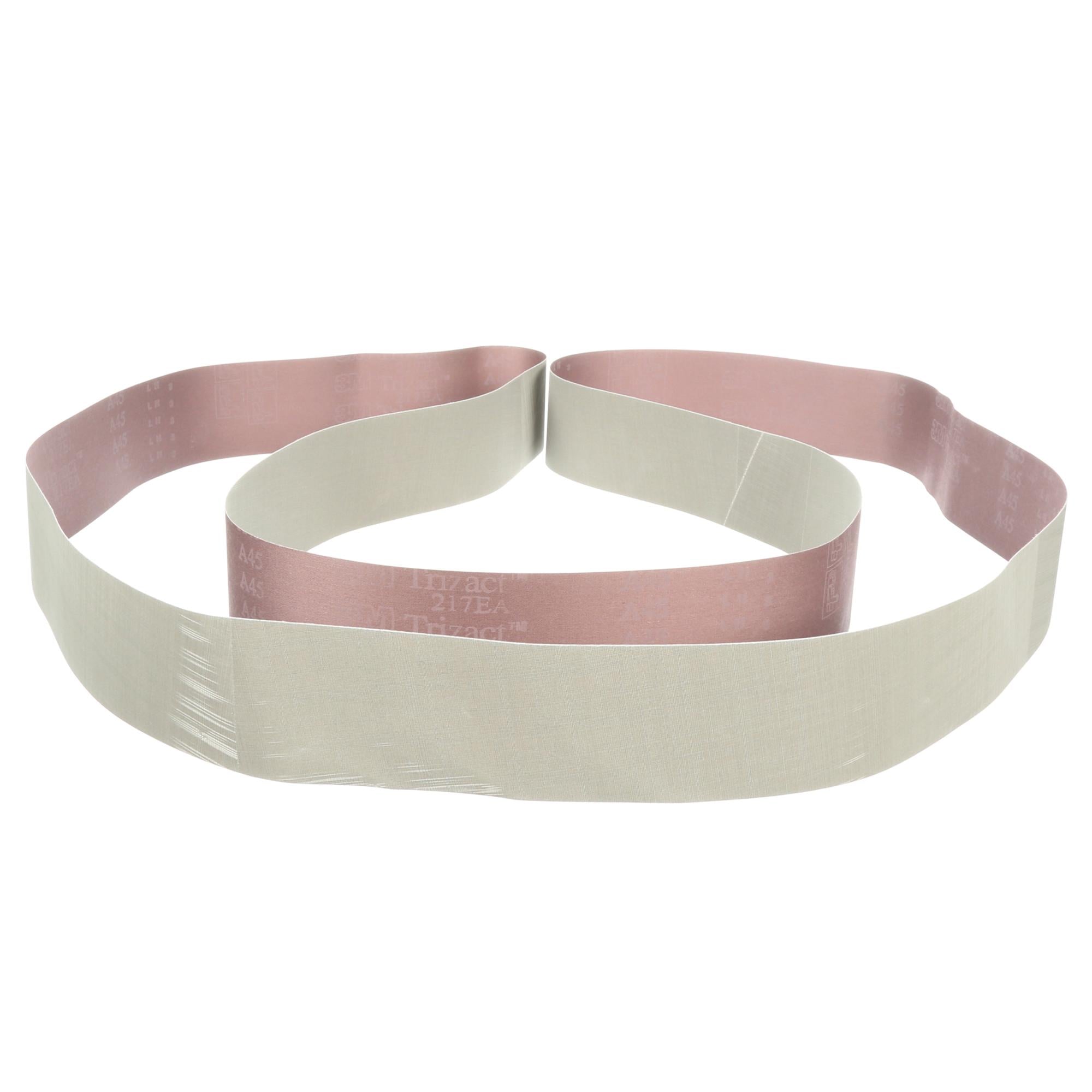 3M Trizact Cloth Belt 217EA, A65 JE-weight, 2 in x 132 in, Film-lok, F ...