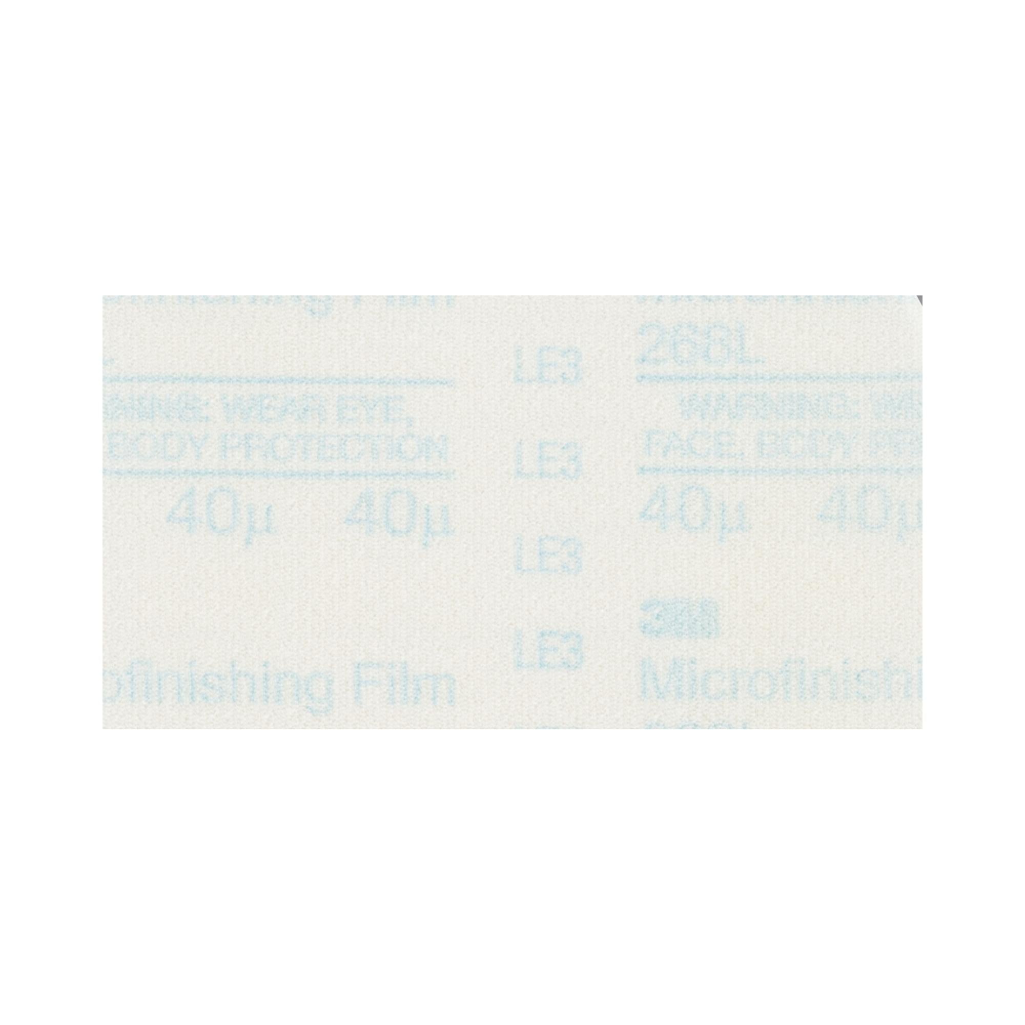 3M Microfinishing PSA Film Type D Sheet 268L, 12 in x 14 in 60 Mic, 25 ...