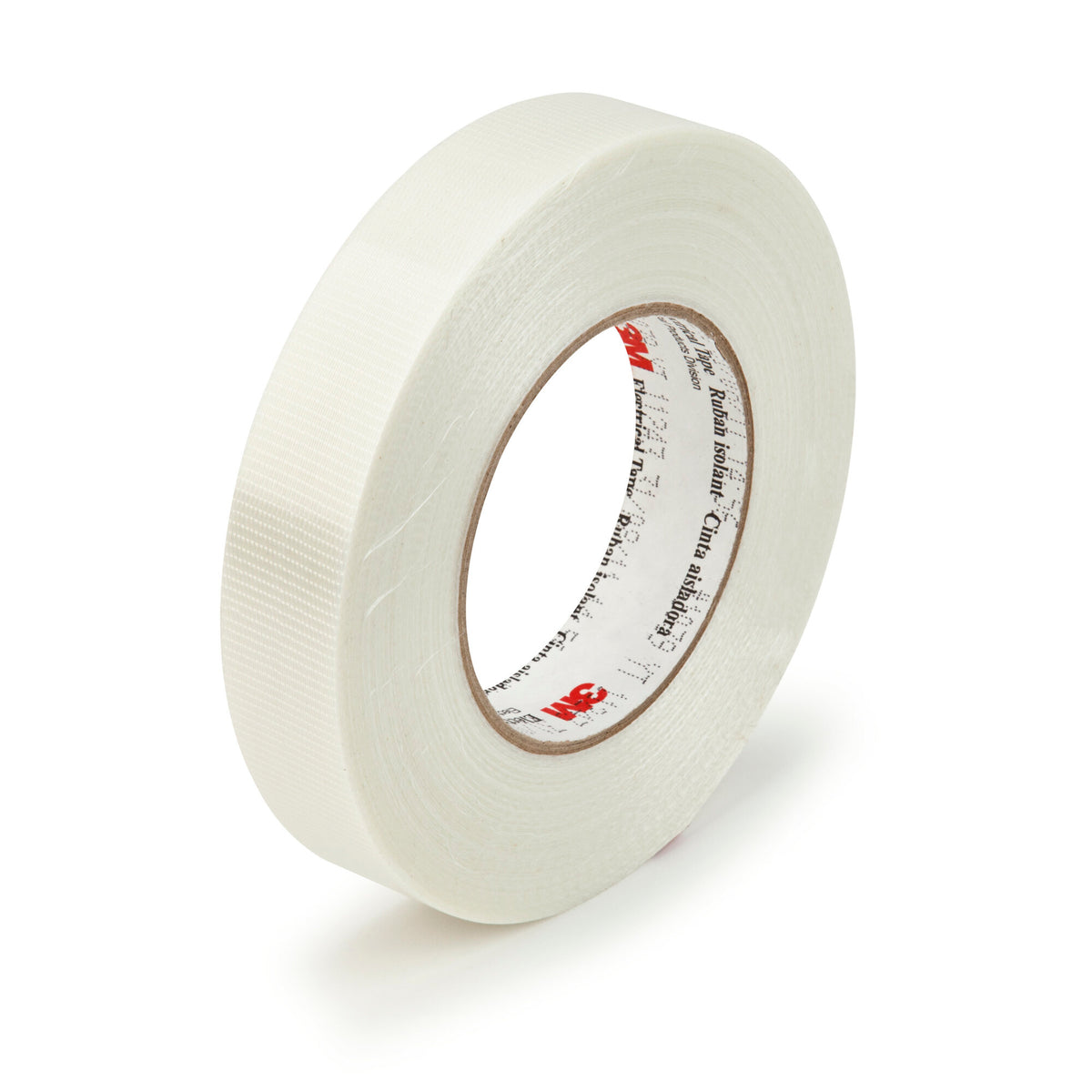 3M Filament-Reinforced Electrical Tape 1039, Bulk, 3 in paper core ...