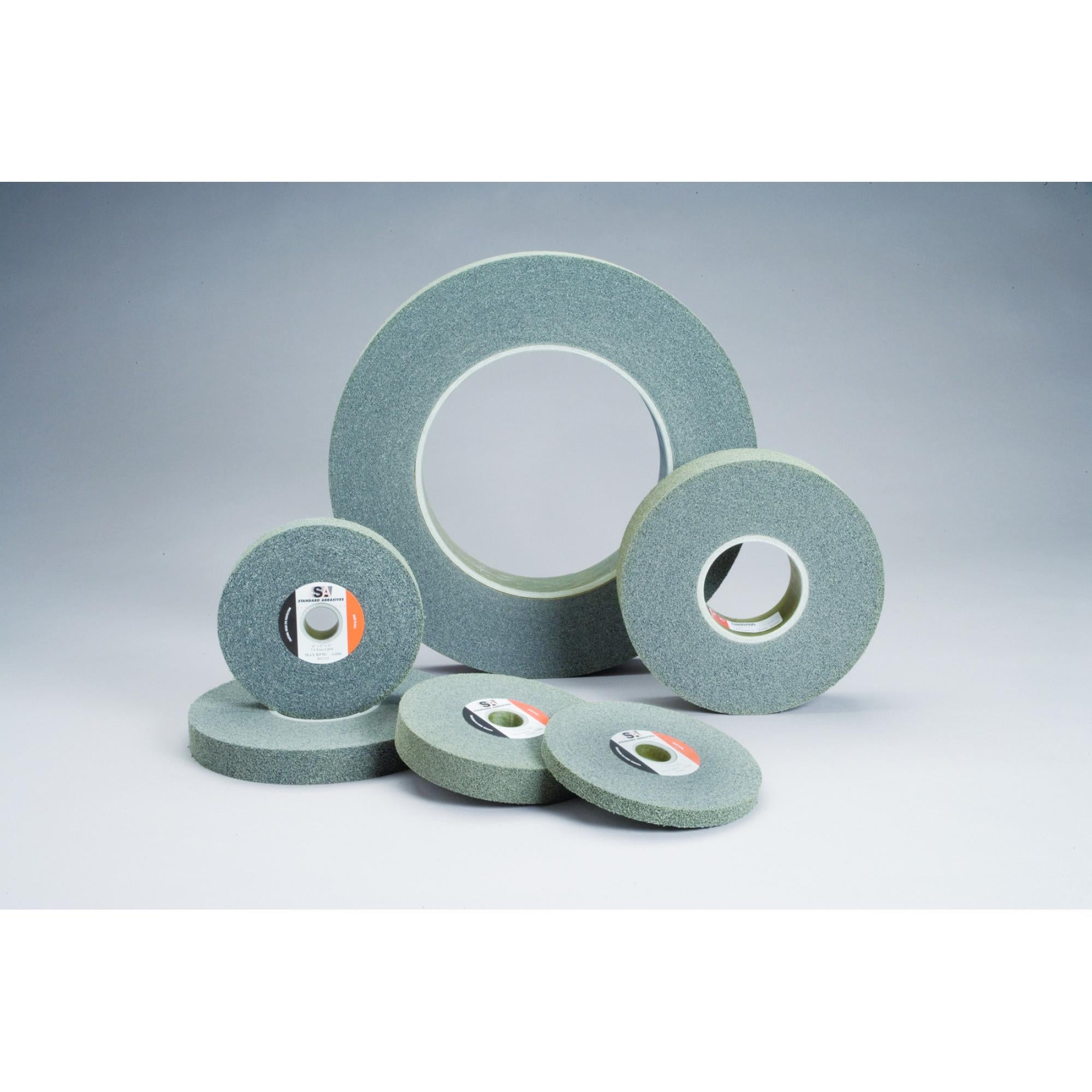 Standard Abrasives LDW Wheel 850259, 12 in x 1/2 in x 5 in 8S FIN ...