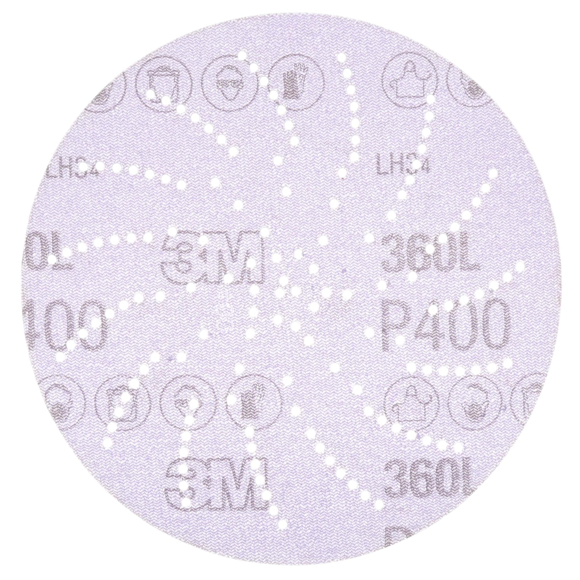 3M Xtract Film Disc 360L, 20825, P400 3MIL, 3 in, Die 300LG, 100/Carto ...