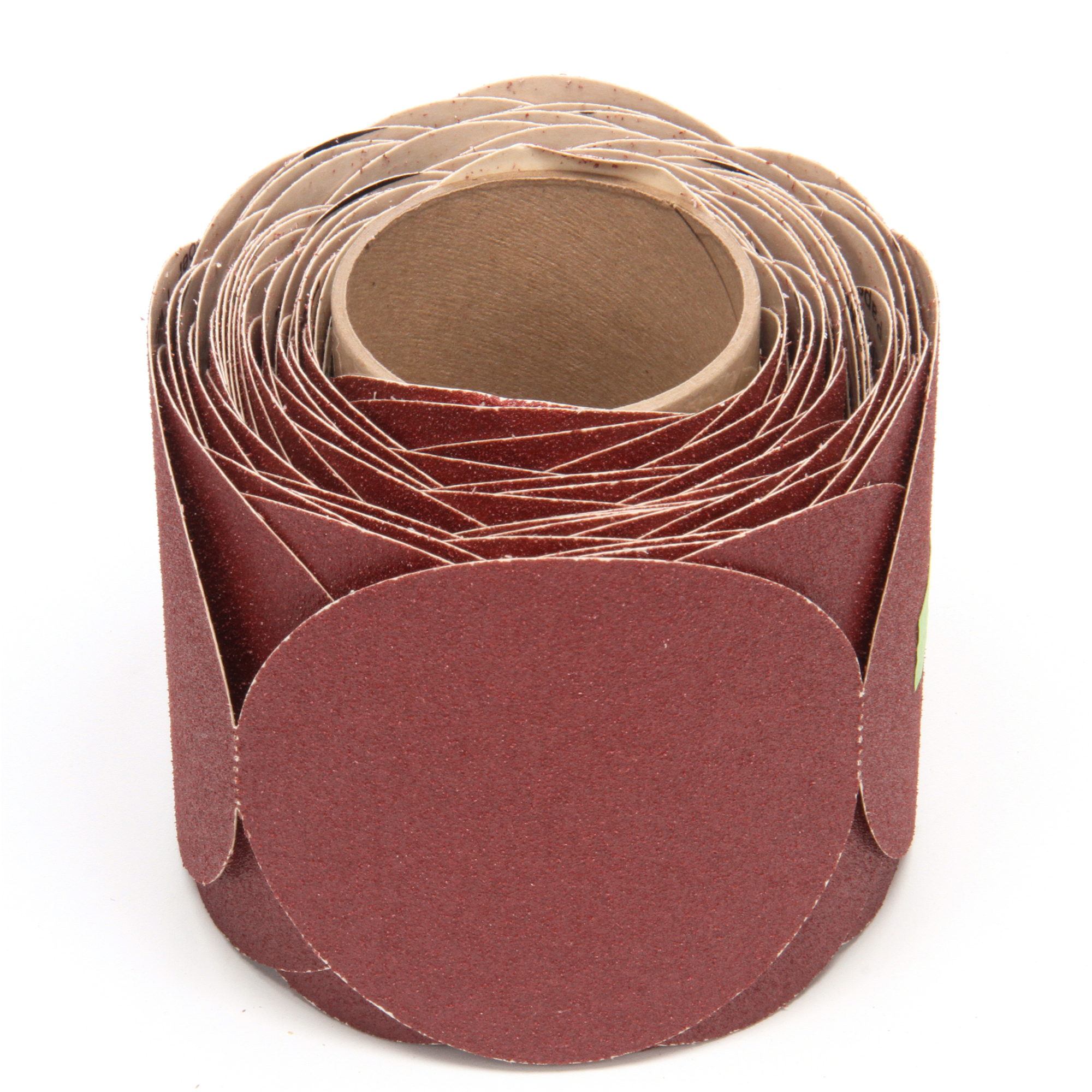 3M Stikit Paper Disc Roll 763U, 80 F-weight, 5 in x NH, Die 500X, 100 ...