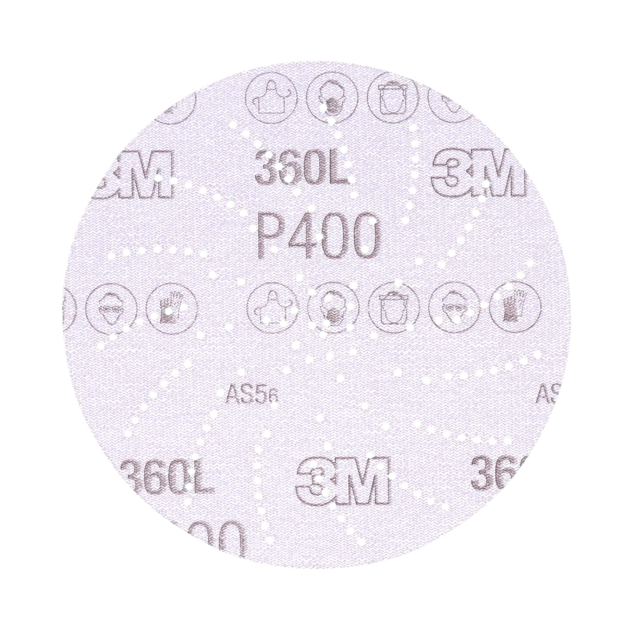 3M Xtract Film Disc 360L, 20888, P400 3MIL, 3 in, Die 300LG, 100/Carto ...