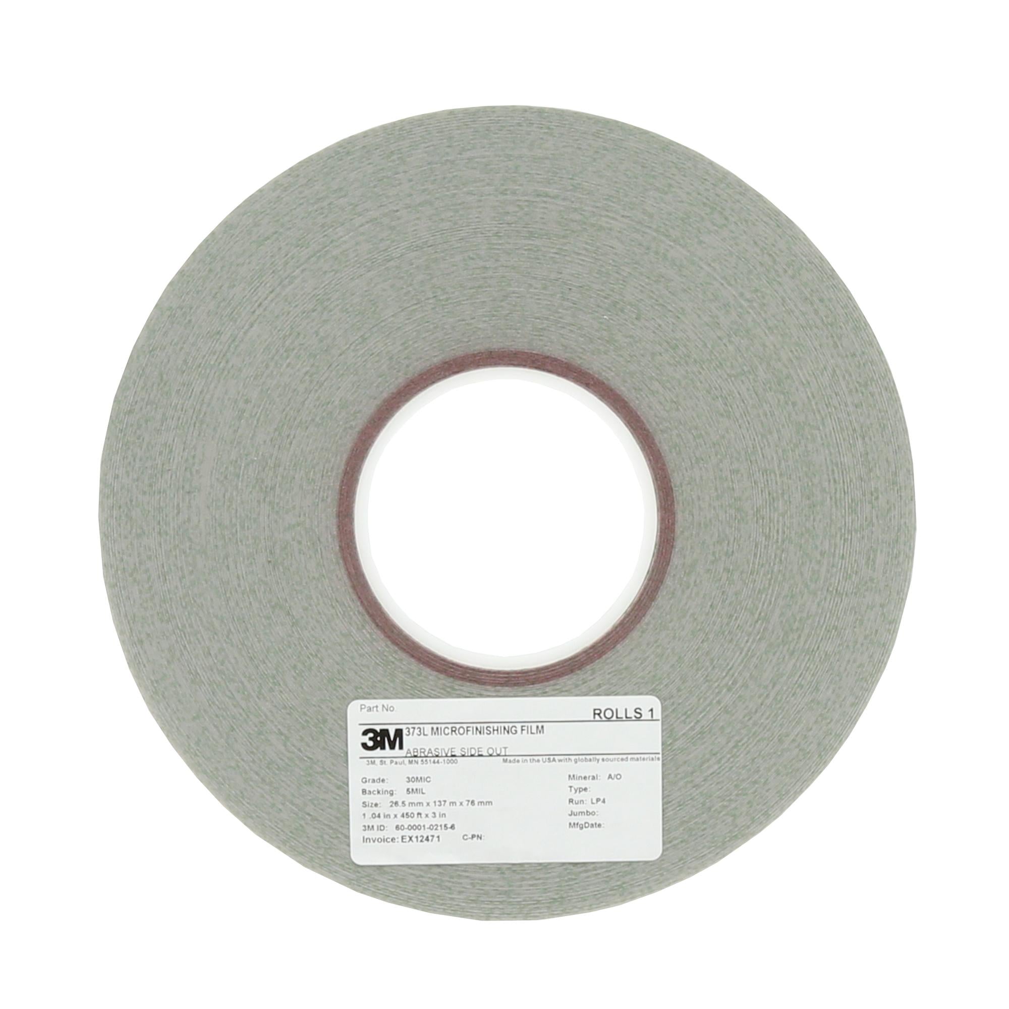 3M Microfinishing Film Roll 373L, 40 Mic 5MIL, Type 2, Blue – Haus of Tools