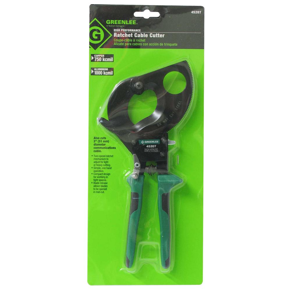 Greenlee 45207 Ratchet Cable Cutter – Haus of Tools