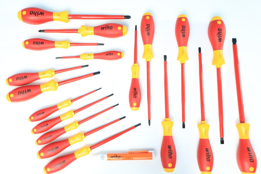 Wiha Tools 32800 80 Piece Master Electrician's Insulated Tools Set In ...