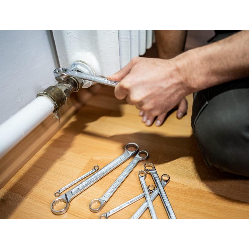 Hazet 610N/8 Double Box-End Wrench Set, 12-Point, 8 Pieces – Haus of Tools