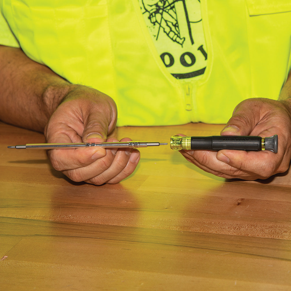 Klein Tools 32717 All-in-One Multi-Function Precision Screwdriver Set ...