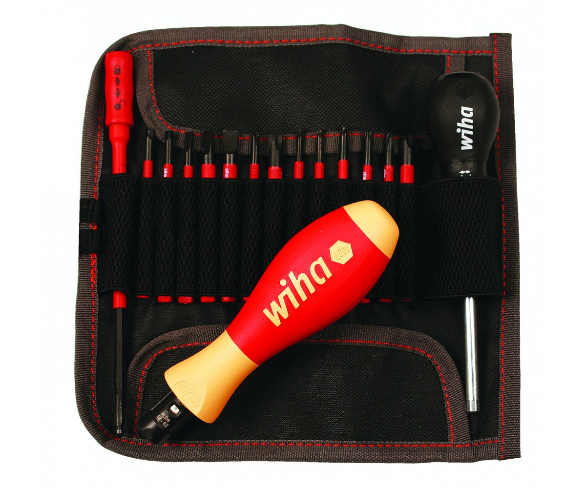 Wiha Tools 28792 Insulated TorqueControl with SlimLine Blades, 16 Pc ...