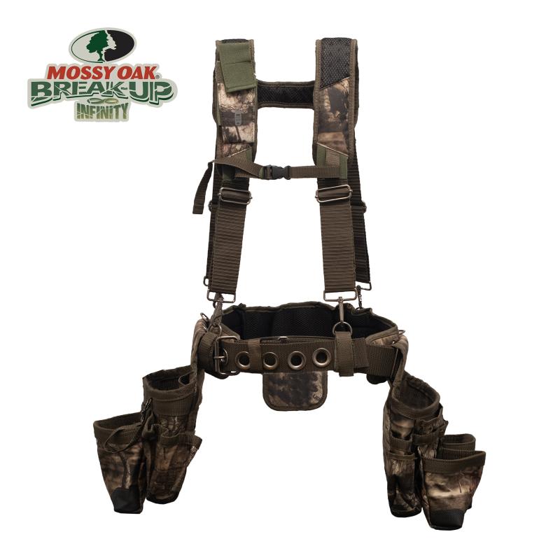 Bucket Boss 85035 Camo Tool Belt with Suspenders, Tool Belts - Origina ...