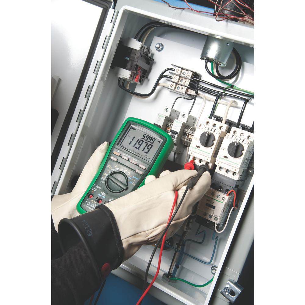 Greenlee DM-860A-C Digital Multimeter with Calibration, 500K Counts ...