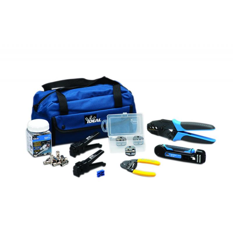 Ideal 33-410 RF Coax Crimp & Compression Kit – Haus of Tools