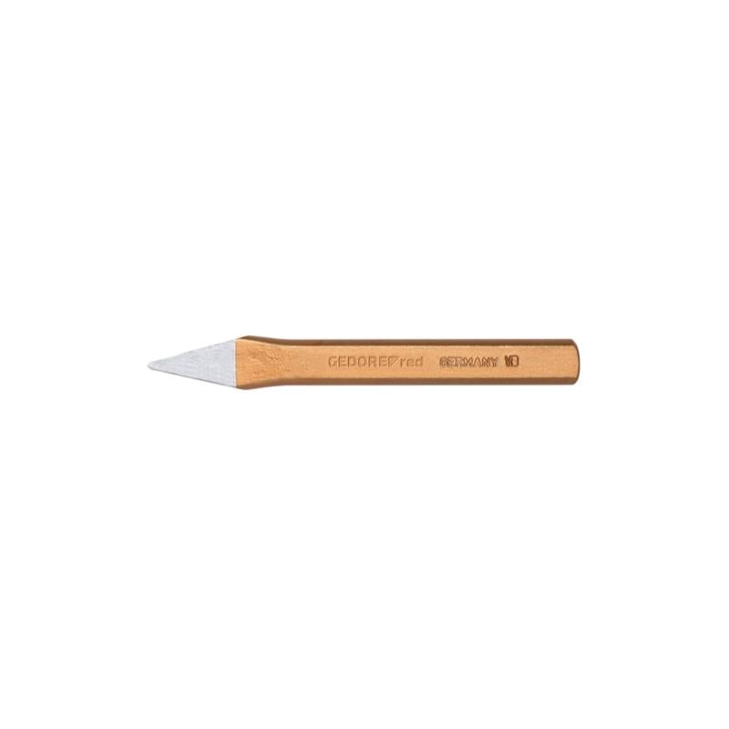 Gedore R91490016 Cross-cut chisel flat oval 125x5x9mm – Haus of Tools