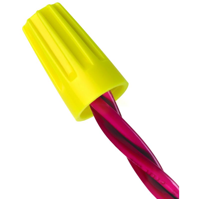 Ideal 30-074 Wire-Nut Wire Conn, Model 74B Yellow, 100/Box – Haus of Tools