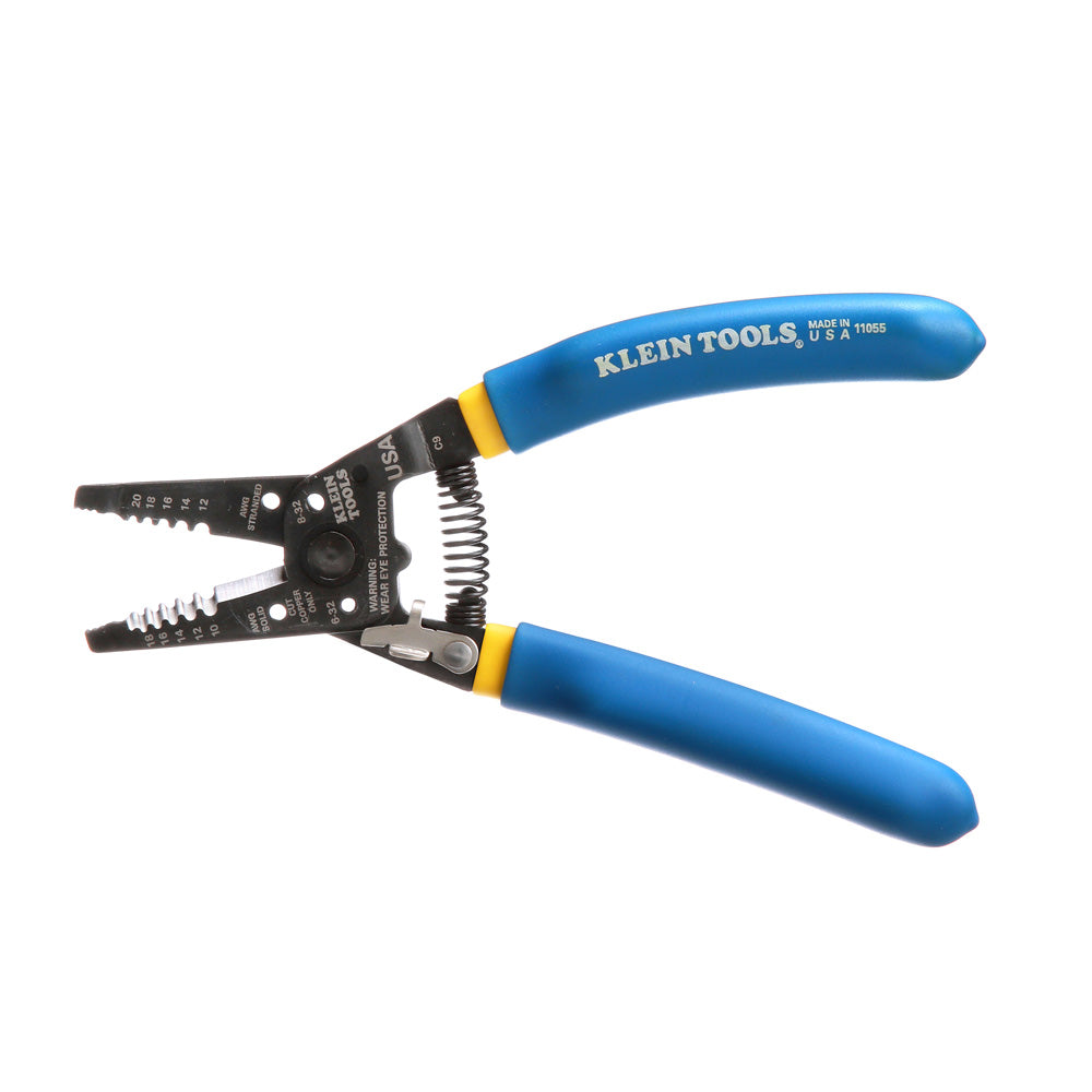 Klein Tools 11055 Wire Cutter and Wire Stripper, Stranded Wire Cutter ...