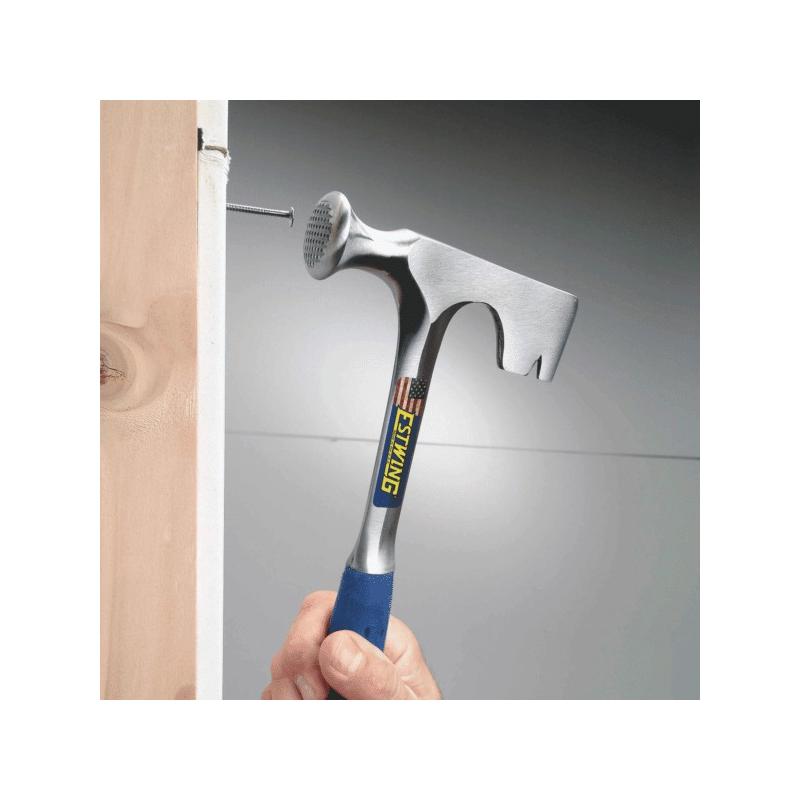 Estwing E3-11 11 Oz Drywall Hammer With Blue Vinyl Shock Reduction Gri ...