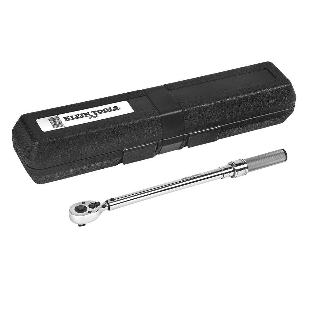Klein Tools 57000 3/8-Inch Torque Wrench Square Drive 14-Inch Length ...