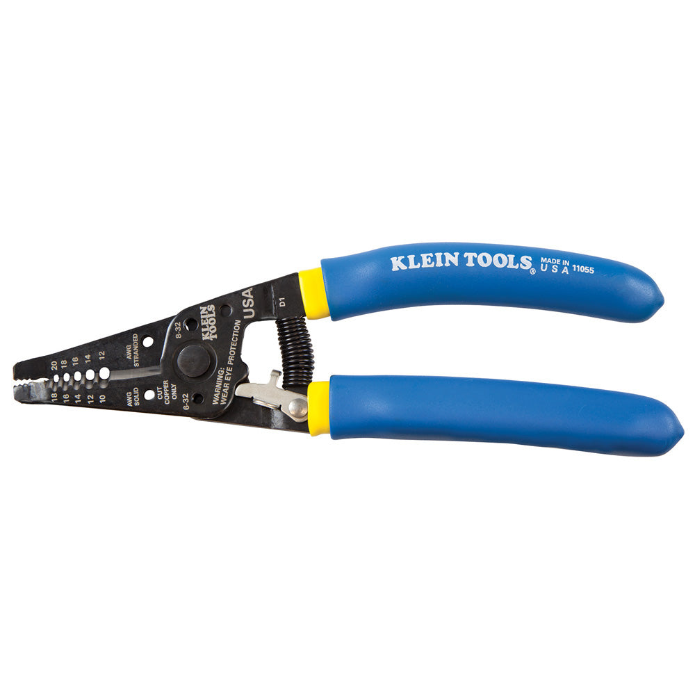 Klein Tools 11055 Wire Cutter and Wire Stripper, Stranded Wire Cutter ...