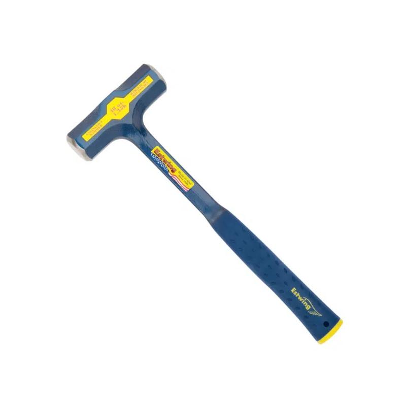 Estwing E6-48E 48 Oz Solid Steel Engineers Hammer With Blue Nylon Viny ...